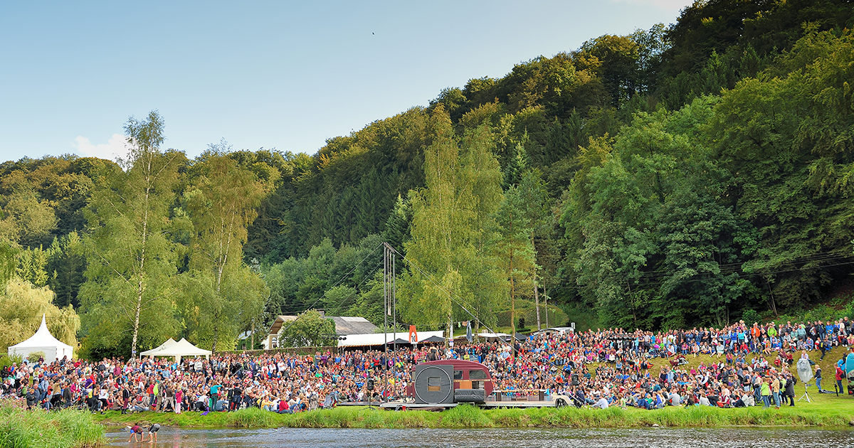 Festival international des Arts de la rue Chassepierre Belgique - Accueil